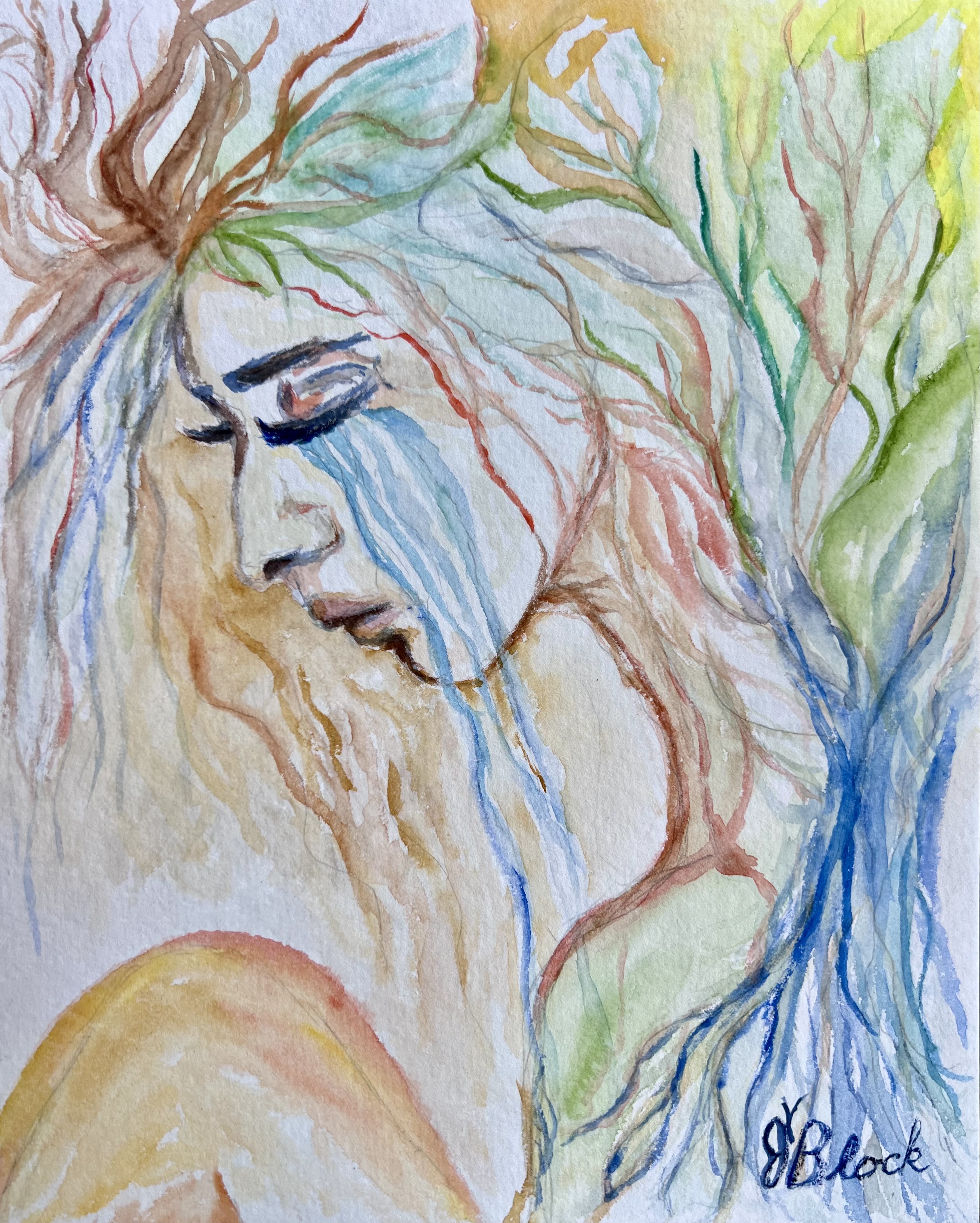 One more painting for my grief series – 366 Days of Art